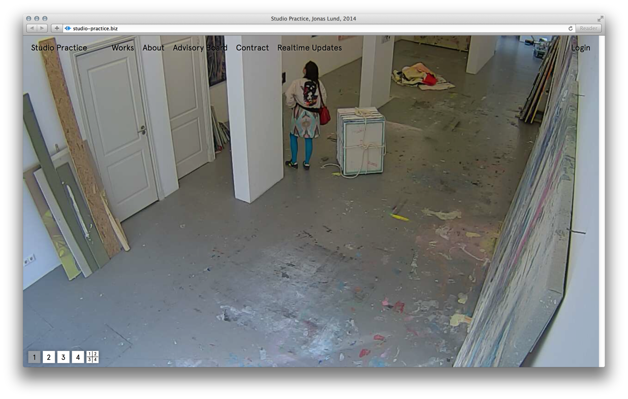 Jonas Lund - Studio Practice